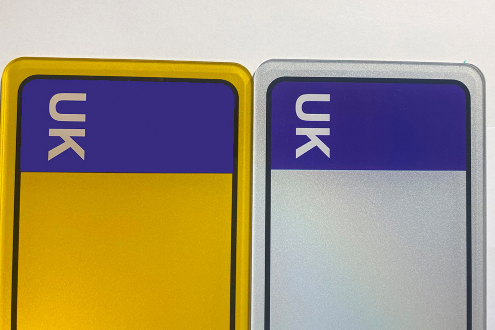 Plates For Cars - Our Products - Standard Acrylic