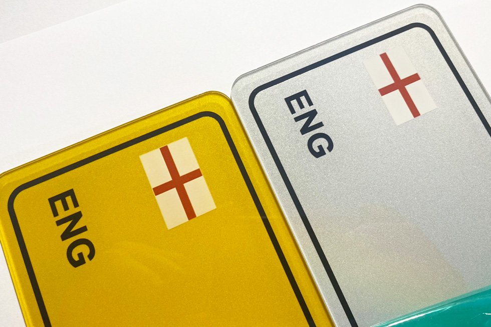 Plates For Cars - Our Products - Standard Acrylic