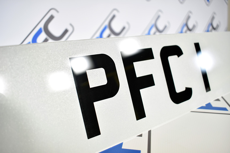 Plates For Cars - Our Products - Standard Acrylic